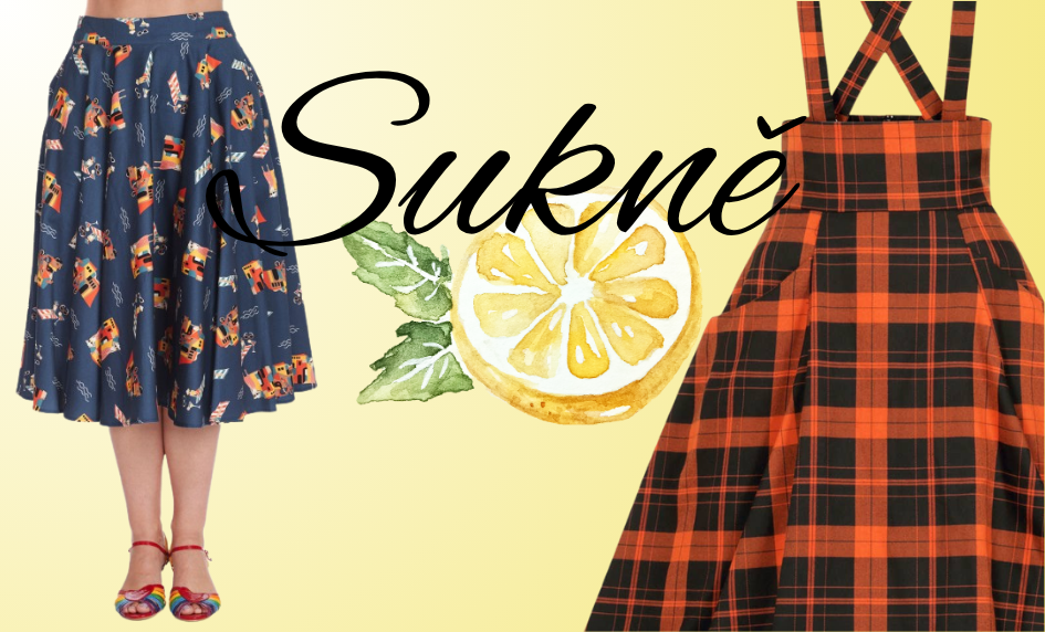 Retro sukně | Vintage & pin-up sukně | Miss Lemon